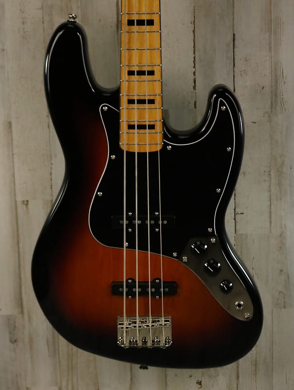 USED Squier Classic Vibe '70s Jazz Bass (076) | Reverb