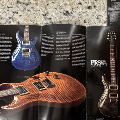 PRS Brochure 1992-1994 Custom Standard 22 24 McCarty Artist | Reverb