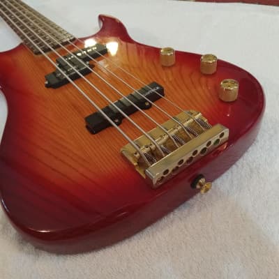 Samick Valley Arts Custom Pro Shop 5 string - Amber Burst | Reverb