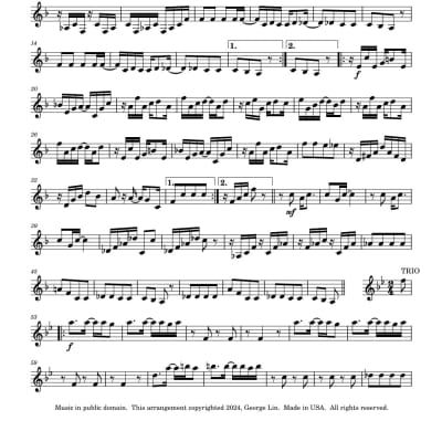 Clarinet Quartet Sheet Music: Score and Parts - Maple Leaf | Reverb