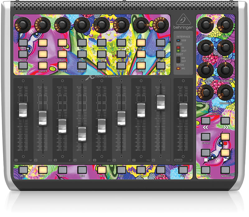 Midi Control Surface Skin Overlay Behringer X-Control | Reverb Malta