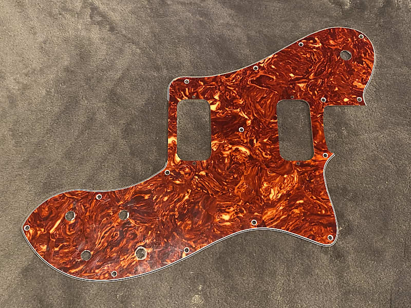 Fender Pickguard for Telecaster Deluxe HH 2000’s - Red | Reverb