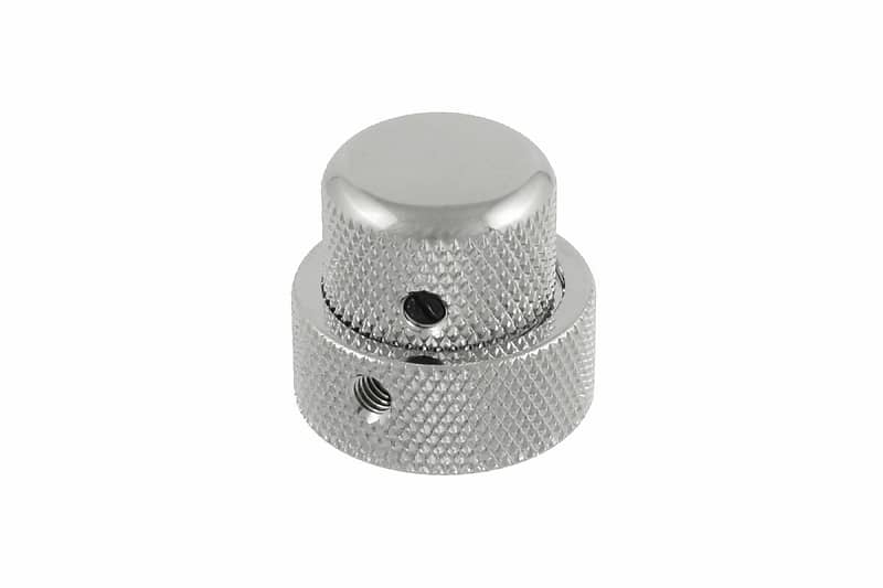 Chrome Concentric Knob Set for USA Stacked Pots | Reverb