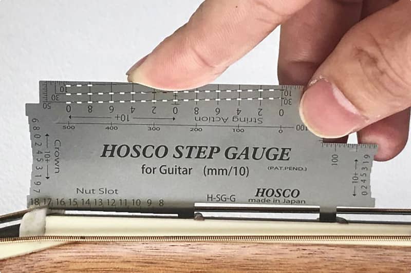 HOSCO Step Gauge for Guitar/Bass, Precise Multi | Reverb UK