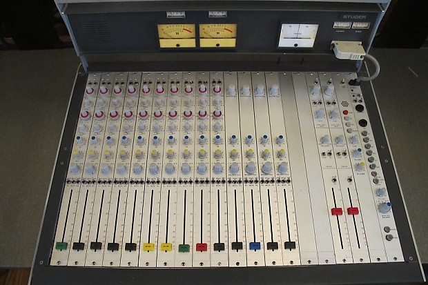 Studer 269 Discrete Recording Console | Reverb