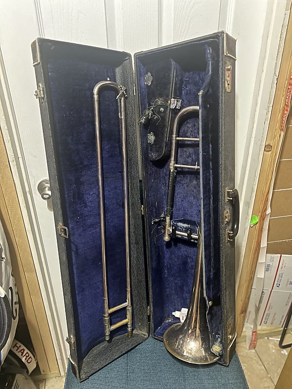 FA Reynolds Silver Bell Professional Trombone 71 Model / | Reverb