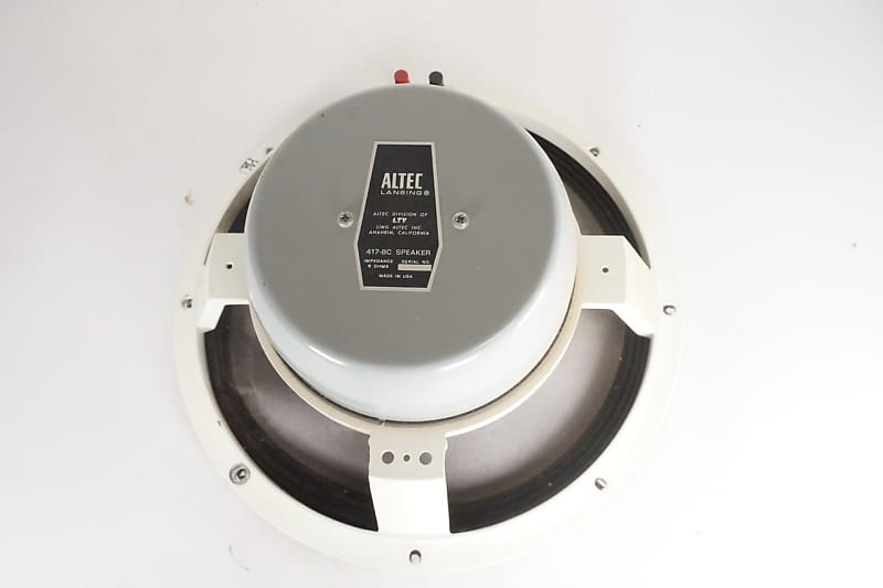 Altec Lansing 417-8C 12" Speaker | Vintage 1970s | Reverb