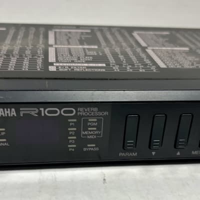 Yamaha R100 Reverb Processor Black | Reverb