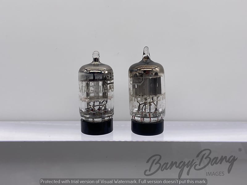 Matched Pair Magnavox 6AL5/6EB5/5726/ EB91 Dual Diode | Reverb