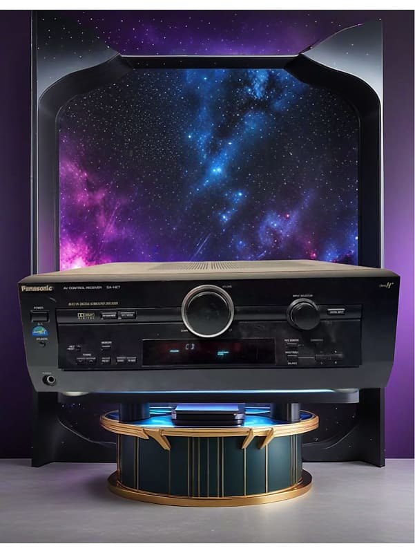 Panasonic SA-HE7 2000’s - Black | Reverb