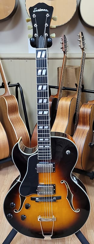 Eastman AR372CE-SB Left Handed Sunburst Archtop | Reverb