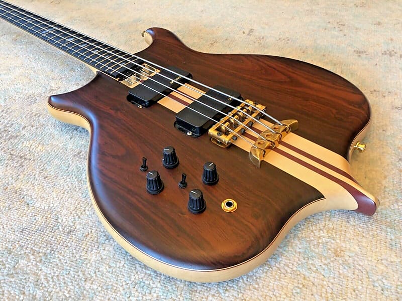 Alembic Mark King Signature Deluxe 4 string Bass lefty left | Reverb