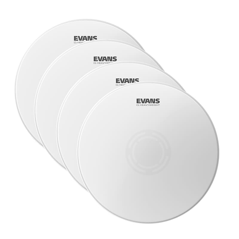 Evans 14" Heavyweight Coated Snare Batter (4 Pack Bundle) | Reverb