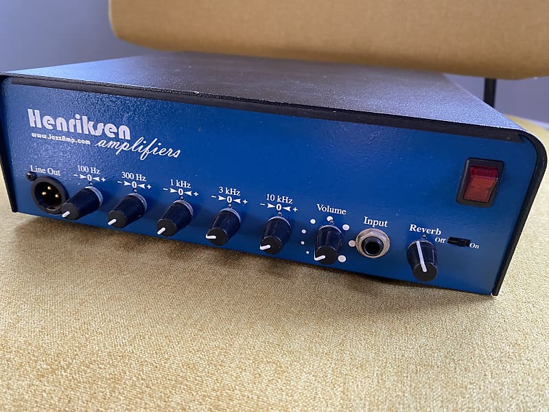 Henriksen Jazz Amp Head around 2010 - Black and Blue | Reverb