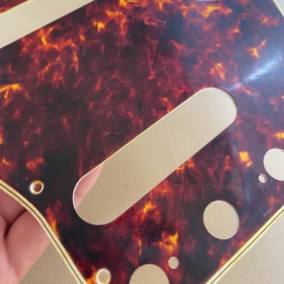 Spitfire Tortoise Shell 2022 Fender Jaguar Pickguard AVRI 62/ | Reverb
