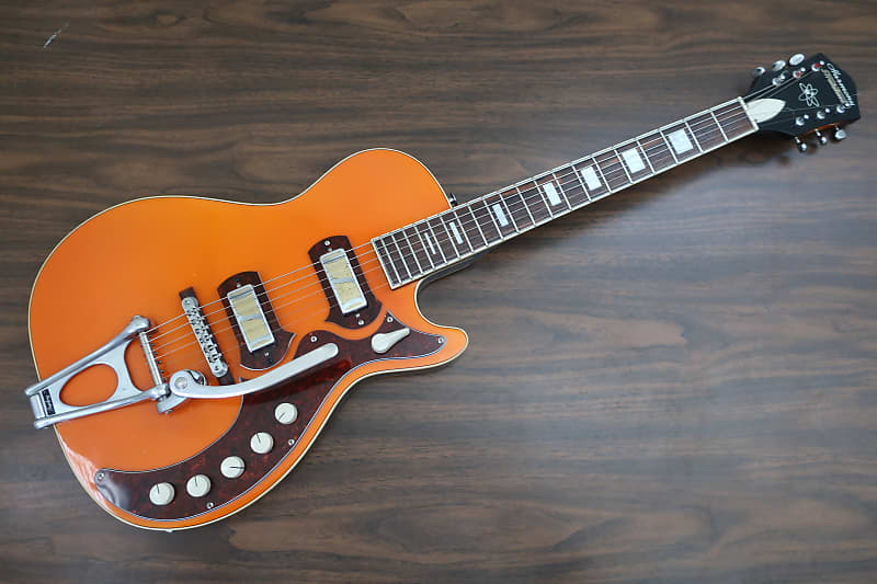 2010s Reissue Harmony Stratotone Jupiter H49 Electric Guitar | Reverb