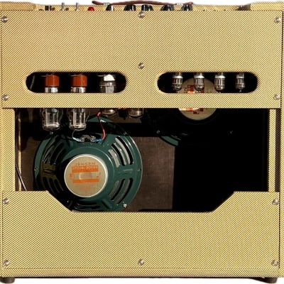 Tone Bakery Low Powered Tweed Twin 5E8A Handwired Mercury | Reverb