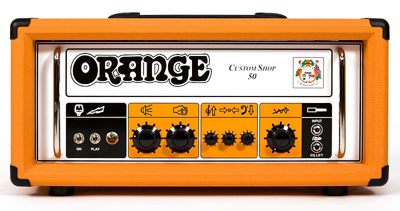 Orange CS50H Custom Shop 50W Guitar Amp Head | Reverb