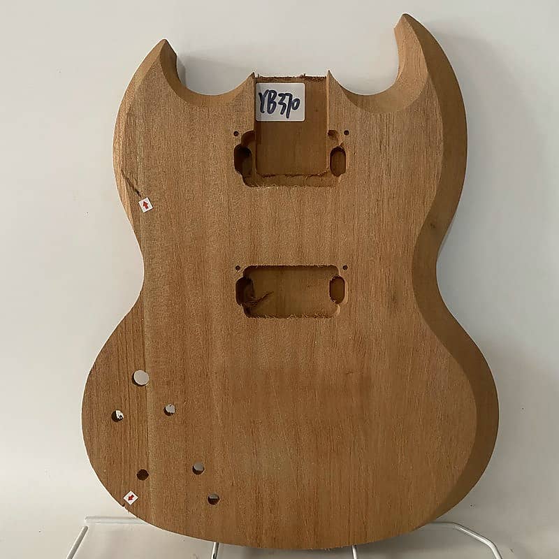 Mahogany Wood Left Hand SG Style Guitar Body | Reverb Australia
