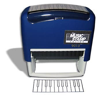 The Music Stamp Piano Stamp | Reverb