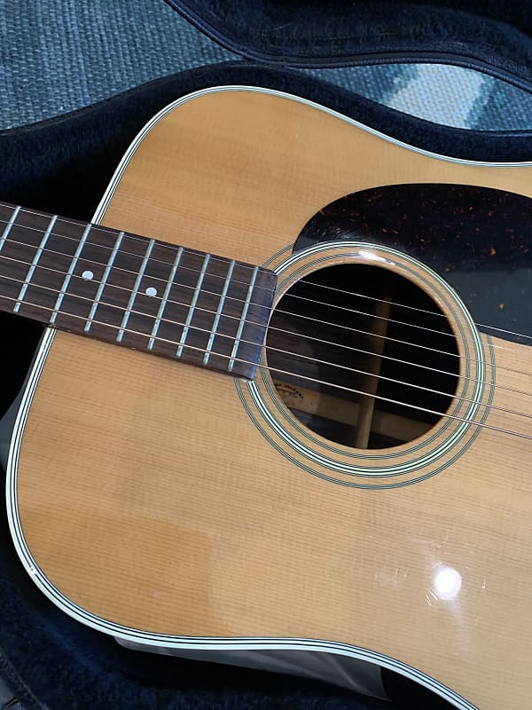 Sigma DR 28 1978 (MIJ) w/ K&K pickup | Reverb