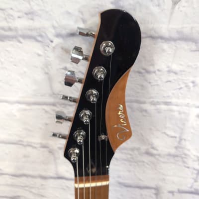 Vicers Silverburst Strat HSS Electric Guitar | Reverb