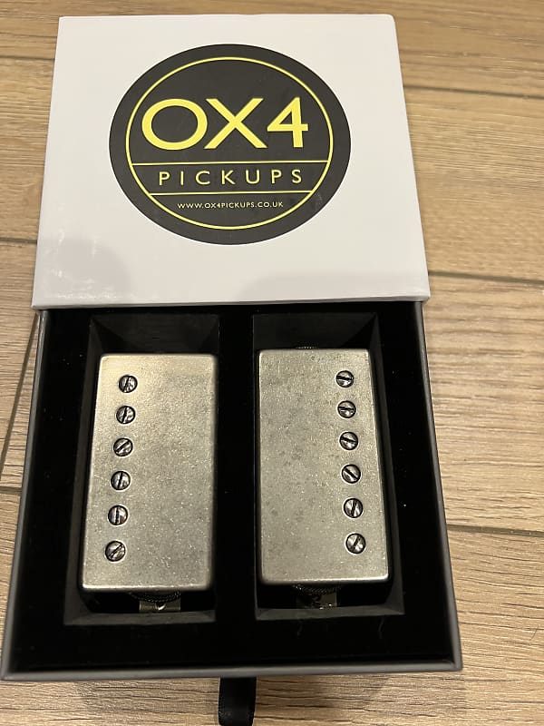 Ox4 Low Wind Aged Humbucker Pickup Set | Reverb