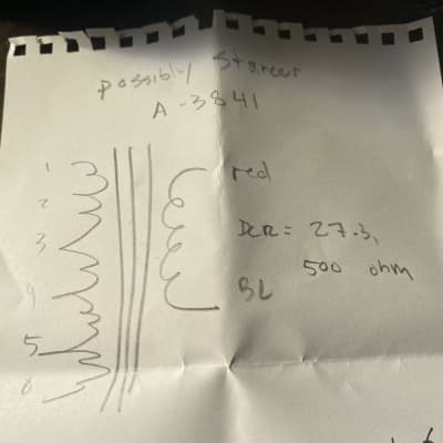 Stancor PAIR A-3841 universal plate to line transformer 1960s | Reverb