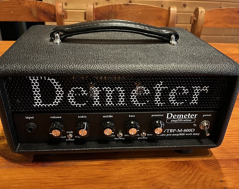 Demeter VTBP-M-800D 2023 Bass Amplifier, Tube Preamp, Hand | Reverb