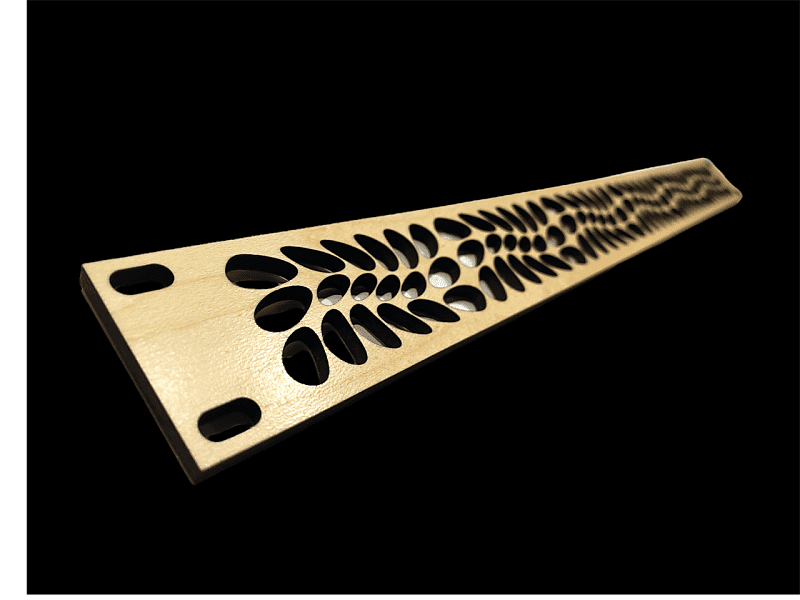 Nice-Racks "RIVERSTONE" 1U decorative vented wood rack panels | Reverb