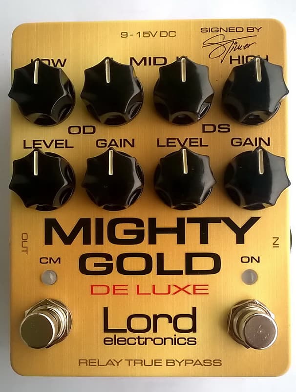 Mighty Gold overdrive & distortion | Reverb