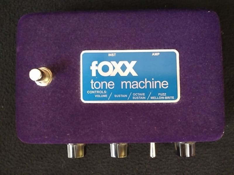 Foxx Tone Machine 1990-2000 Purple | Reverb UK