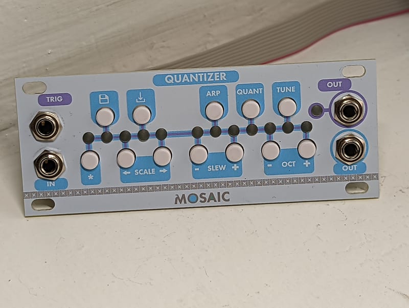 Mosaic Quantizer (1U Intellijel format) 2021 White | Reverb