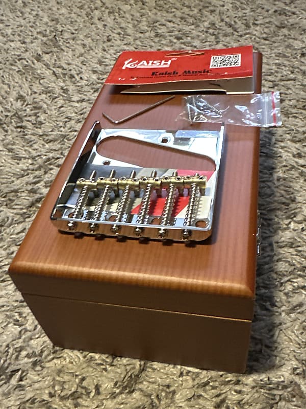 Kaish Tele Bridge Single Coil Chrome | Reverb