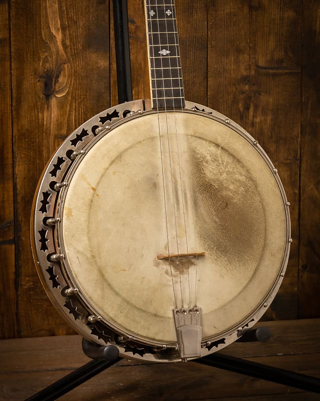 Harmony Deluxe Tenor Banjo 1930s | Reverb