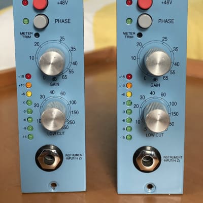 Stereo pair Oram Preamp 501 API format | Reverb