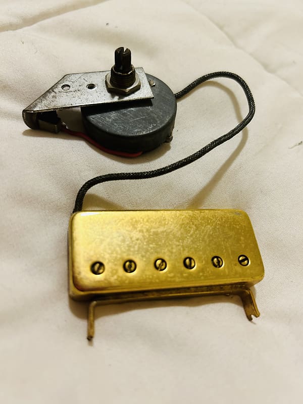 Gibson Johnny Smith floating pickup 60’s - Gold | Reverb