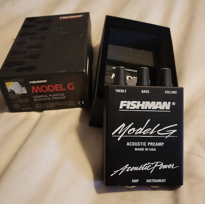 Fishman Model G Acoustic Guitar Pre-Amp | Reverb