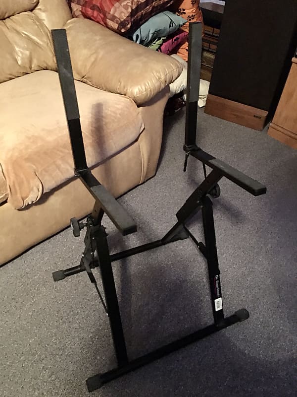 On-Stage Stands RS7000B Heavy Duty Adjustable Tiltback Guitar | Reverb