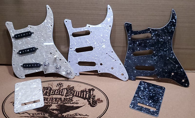 Fender Stratocaster Complete Pickguard Set | Reverb