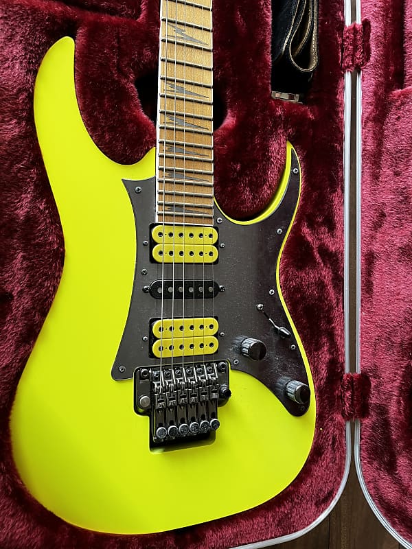 Ibanez RG 3550 Prestige NA Desert yellow | Reverb