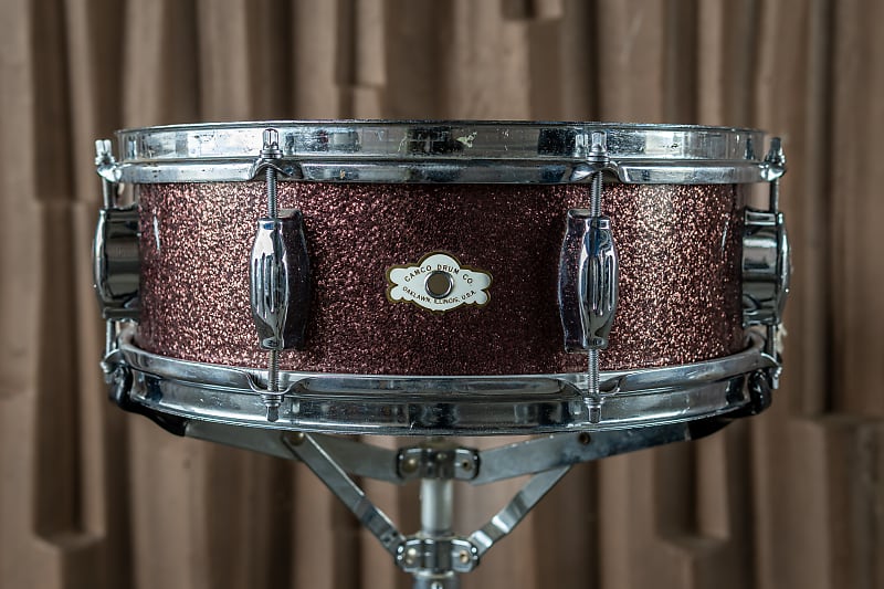 Camco Burgundy Sparkle Snare Drum | Reverb