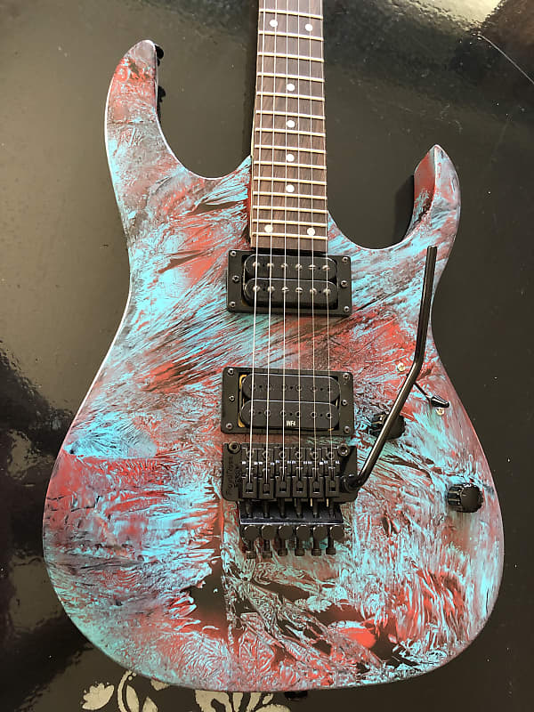 Ibanez RG 120 with Replacement neck, upgrades, and custom | Reverb