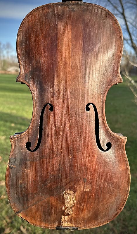 Old “Hopf” Firebranded Violin 4/4 Sold as is | Reverb