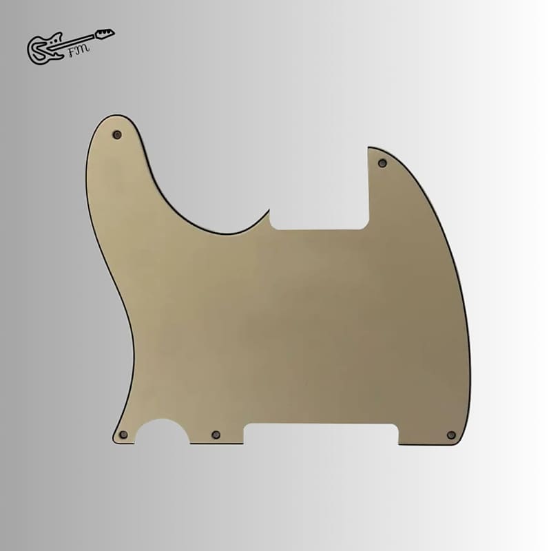 3 Ply Vintage Yellow Blank Lefty Telecaster Style | Reverb UK