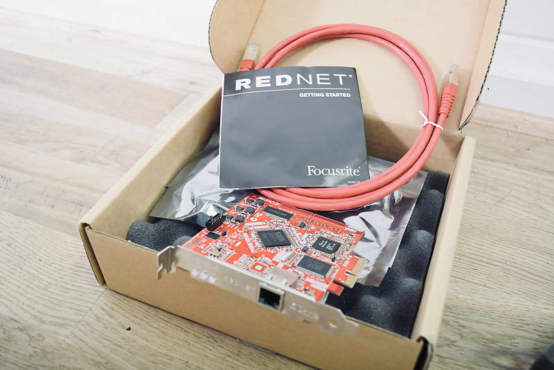 Focusrite RedNet PCIe PCIe Dante Card 128x128 in mint | Reverb Canada