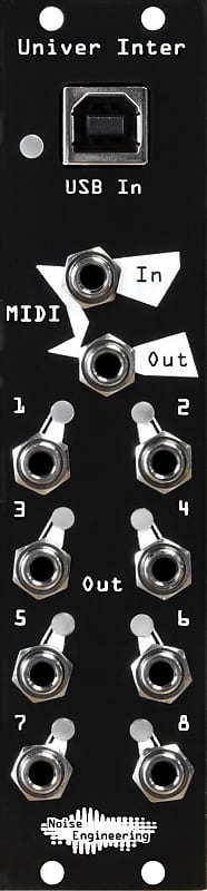 Noise Engineering Univer Inter Chainable 8-output MIDI-to-CV | Reverb