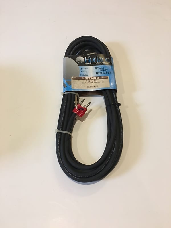 Horizon cable 1/4" to Banana - 25' | Reverb