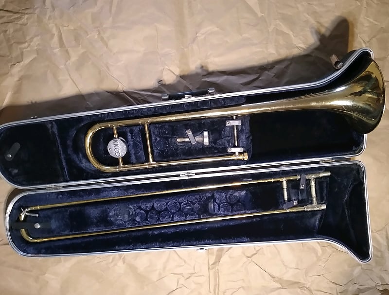 Conn Director Tenor Trombone, USA, with case & mouthpiece | Reverb
