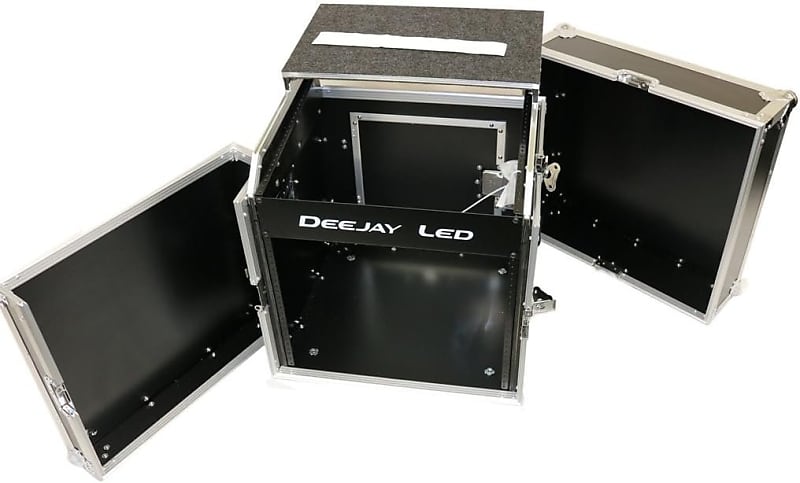 DEEJAY LED Hard Case Designed To Carry A 10u Mixer, 8u | Reverb